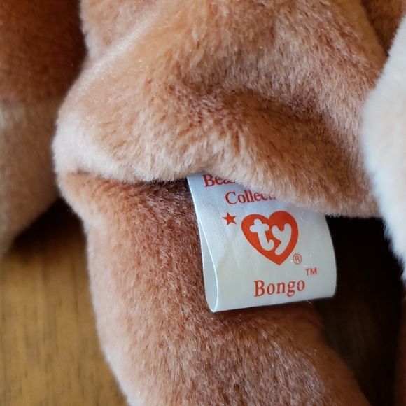 Ty | Toys | Ty Beanie Baby Bongo The Monkey | Poshmark
